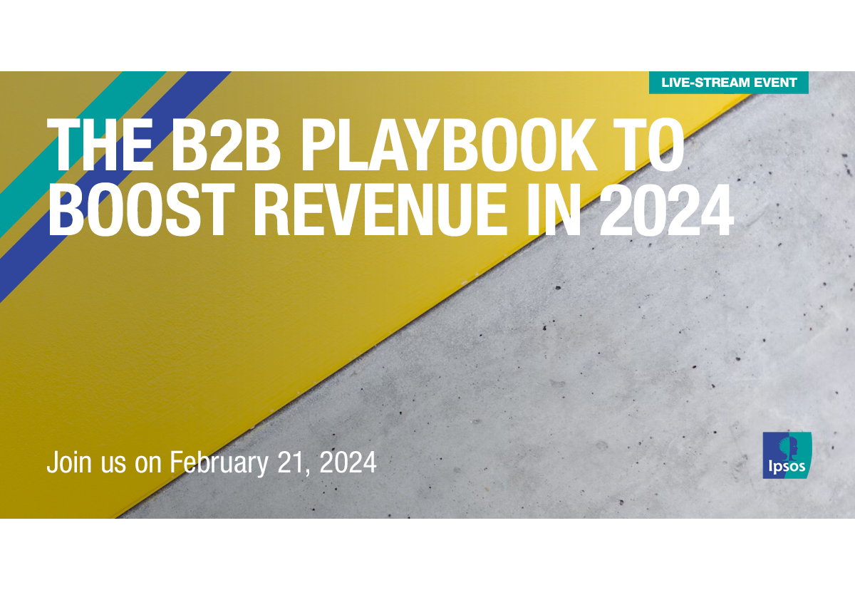 [RECORDING] The B2B Playbook to Boost Revenue in 2024 | Ipsos