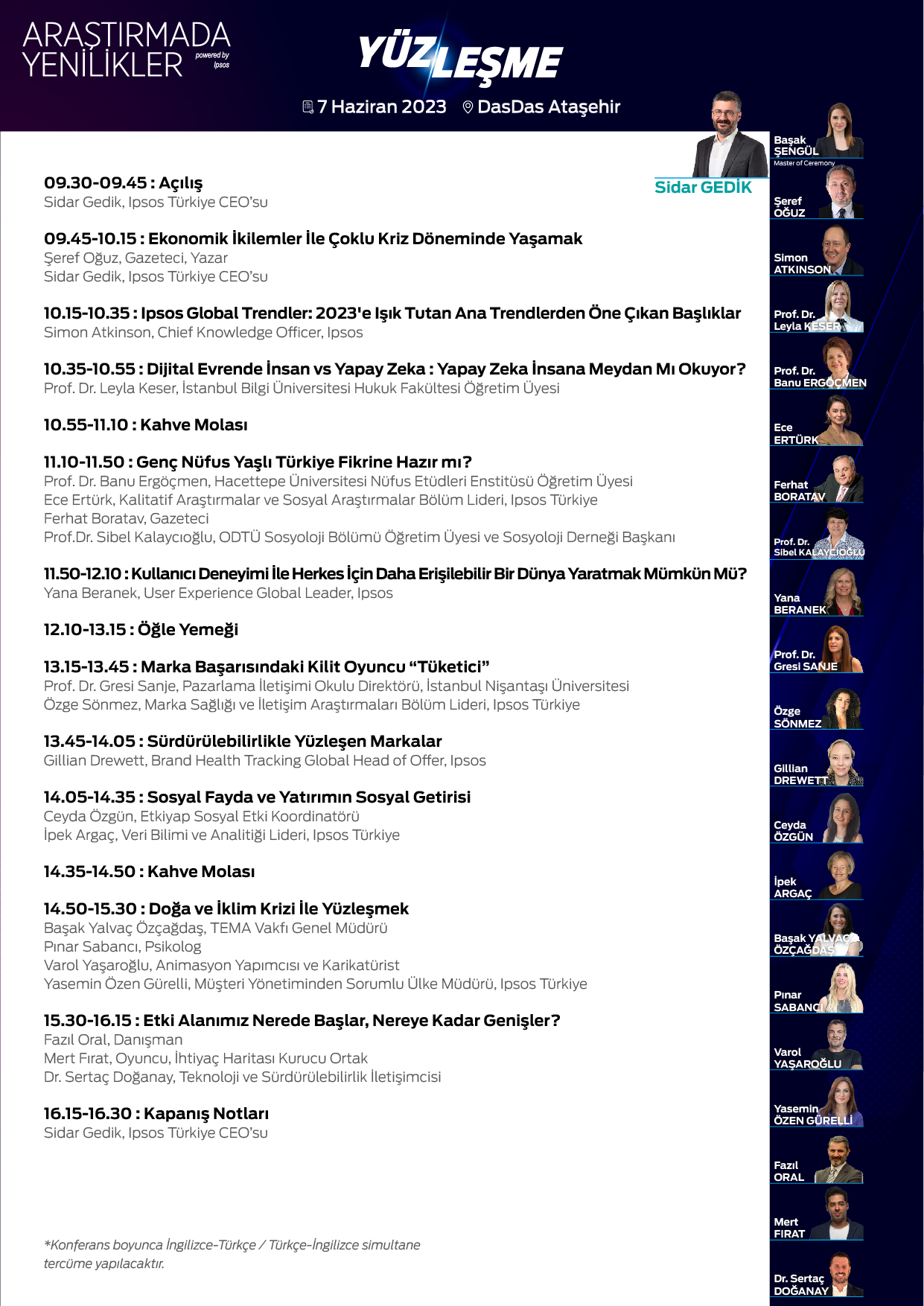 Araştırmada Yenilikler Konferansı 2023 | Ipsos